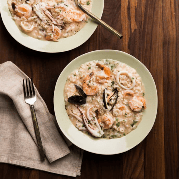 Calamari & Seafood Risotto