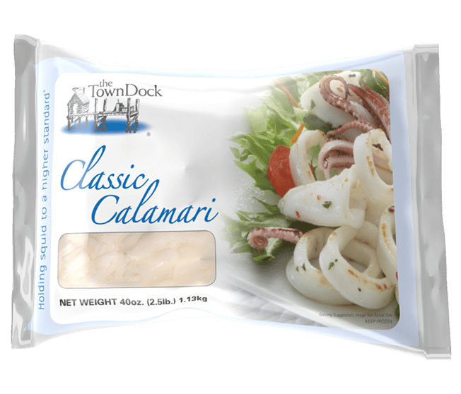 Classic Calamari | Wholesale Frozen Squid | The Town Dock