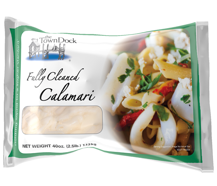 Fully Cleaned Calamari | Imported Wholesale Squid | The Town Dock